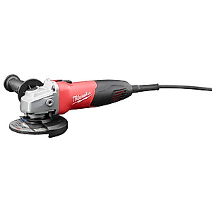 FOOTOPIA CARE 6130-33 Fits for Milwaukee 120V AC 7 Amp 4-1/2"" Small Angle Grinder with Spanner Wrench, Red Black