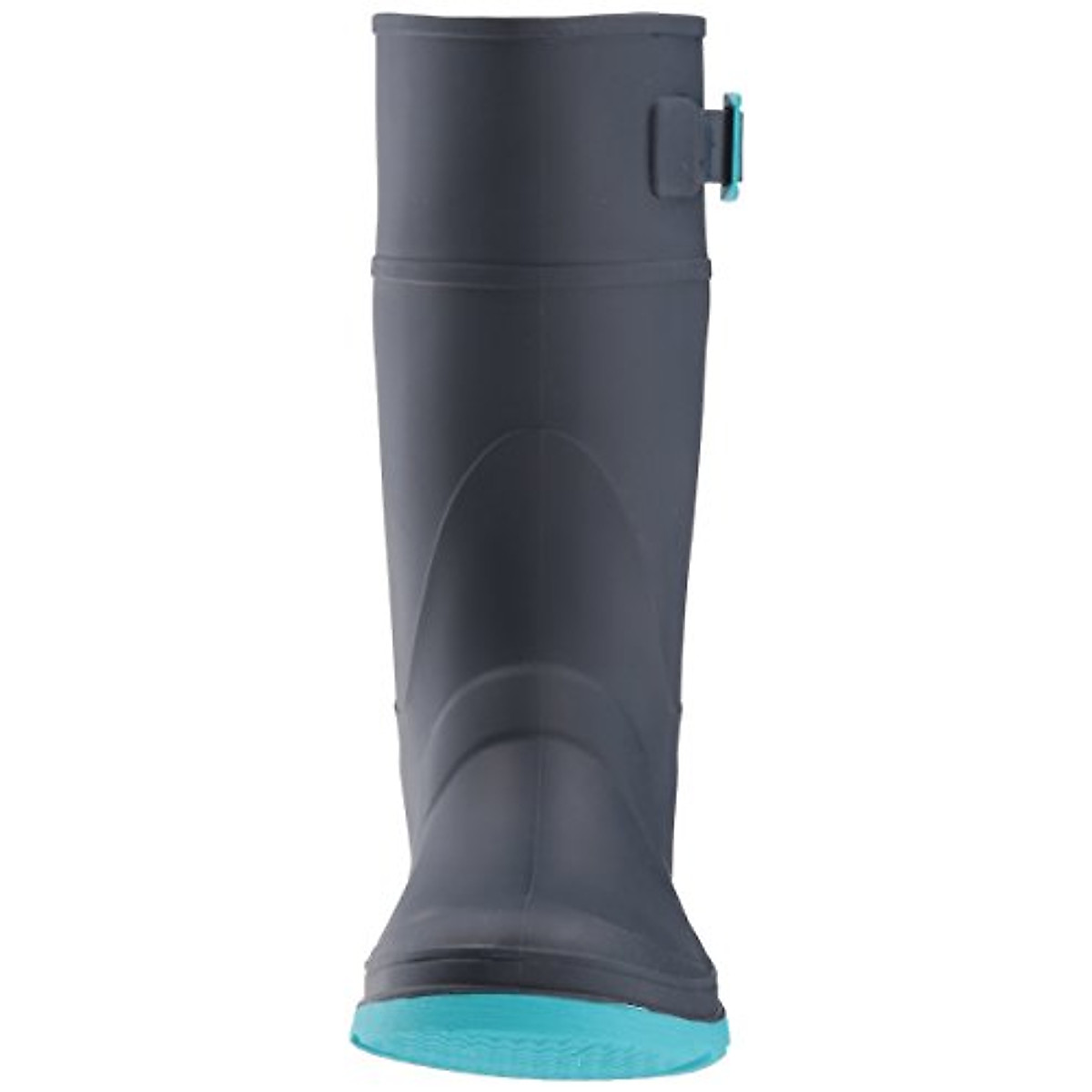 Kamik unisex-child Raindrops, navy/teal, 3 M US Little Kid