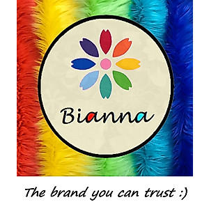 Bianna Creations 16oz Mixed Random Colors Craft Faux Fur Scrap Bag, Remnant Pieces Scrappy Artificial Fake for DIY Crafting Project, Gnome Beard Material, Small Pieces