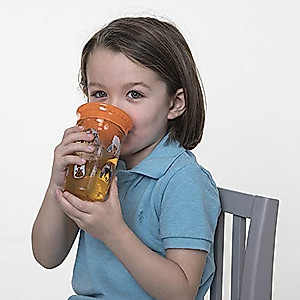 Nuby Tritan No Spill 360 Degree Printed Wonder Cup, Prints May Vary, 1pk