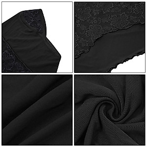 ANKOMINA Women Muslim Hijab Head Wrap Scarf Fashion Lace Head Scarf Headwear Hair Cap Shawl