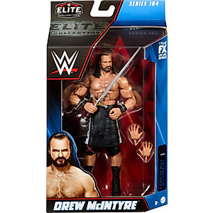 Mattel WWE Drew McIntyre Elite Collection Action Figure with Accessories, Articulation & Life-like Detail, 6-inch