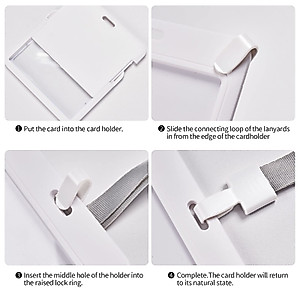 US Bureau of Alcohol Tobacco and Firearms ATF Versatile Premium Horizontal ID Card Badge Holder with Lanyard - Durable, Stylish, and Ideal for All Occasions