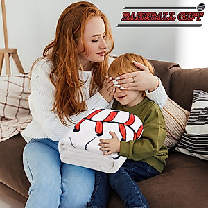 Sofevaim Baseball Blanket, Dad Blanket Baseball Gifts for Boys 8-12, Baseball Stuff, from Son, Birthday Gifts for Son, Blanket for Couch Bed Baseball Room Decor 60"X50"