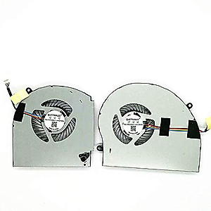 QUETTERLEE Replacement New CPU and GPU Cooling Fan for Dell Alienware 17 R4 R5 Series MG75090V1-C060-S9A MG75090V1-C070-S9A P31E ALW17C 0K2PKV 04RFW1 Fan