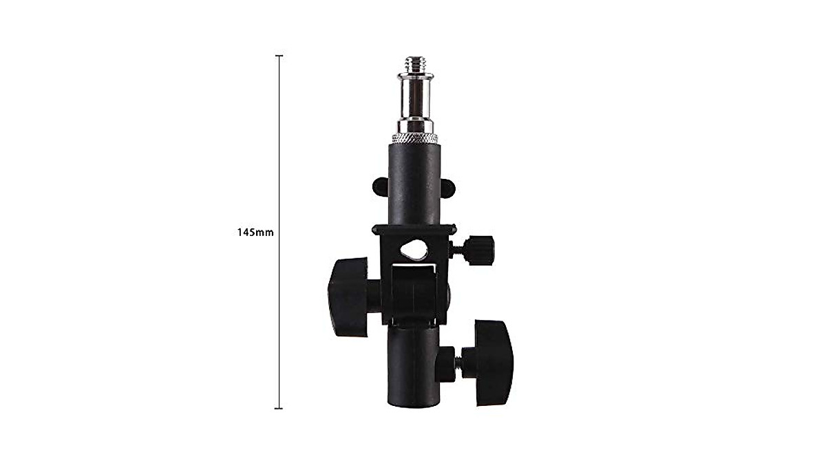 WELLMAKING U Shape Tilt Adapter for Photography Lighting | Secure Mount