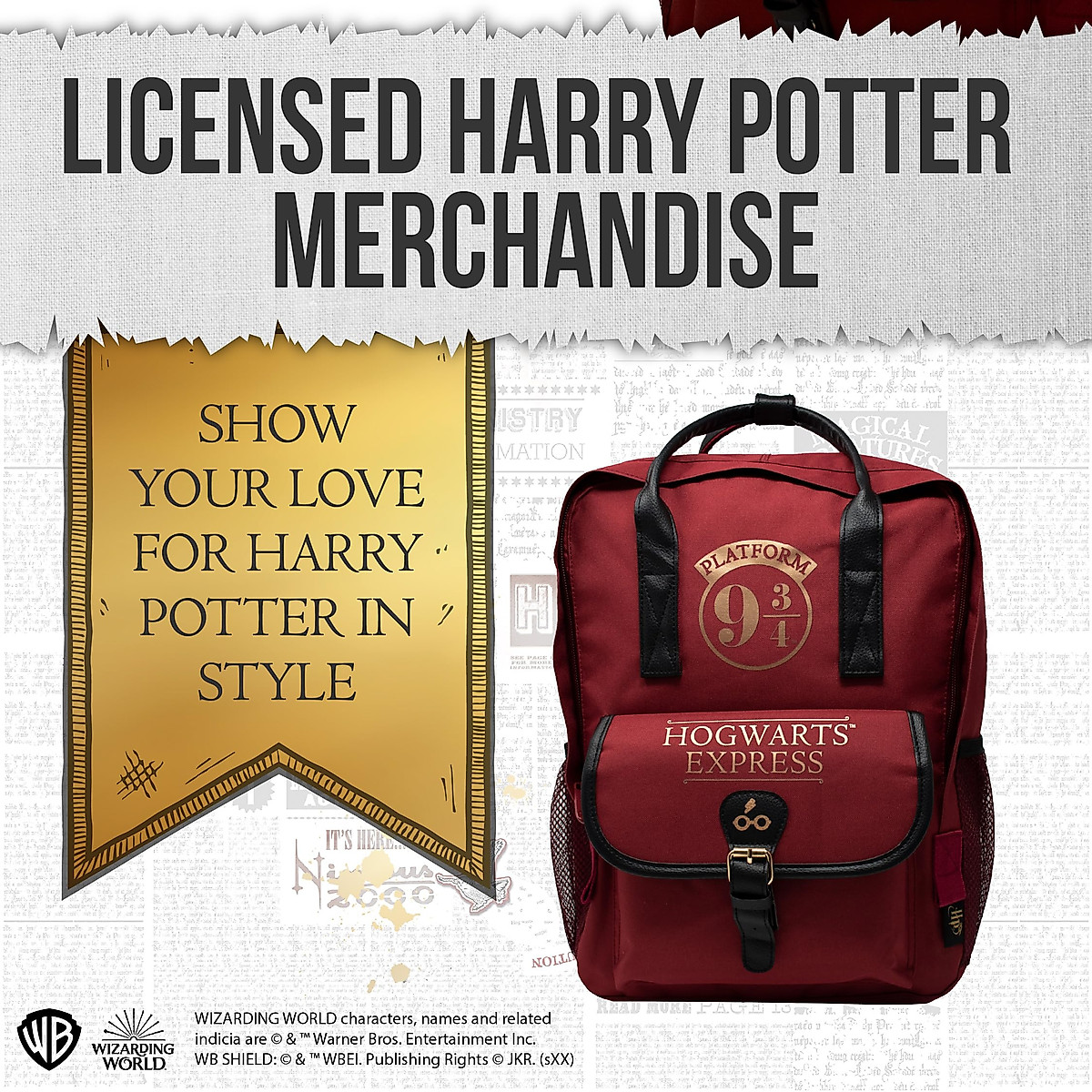 Harry Potter Premium Backpack 9 & 3 Quarters RD
