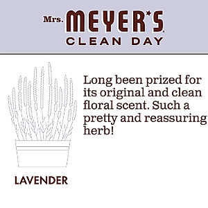 Mrs. Meyer's Hand Soap Refill, Made with Essential Oils, Biodegradable Formula, Lavender, 33 fl. oz (Pack of 3)