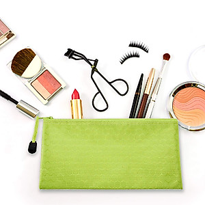 Sailing-go 6 Pieces 6 Colors Zipper Waterproof Bag Pencil Pouch for Cosmetic Makeup Bills Office Supplies Travel Accessories and Daily Household Supplies