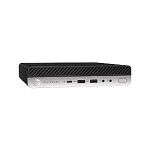 HP EliteDesk 705 35W G4 Desktop Mini PC, AMD Ryzen 5 PRO, 8GB RAM, 256GB SSD, Windows 10 Pro, 4HX42UT