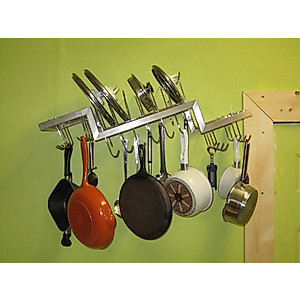 Zojila Ladakh Pot and Lid Wall Mount Rack