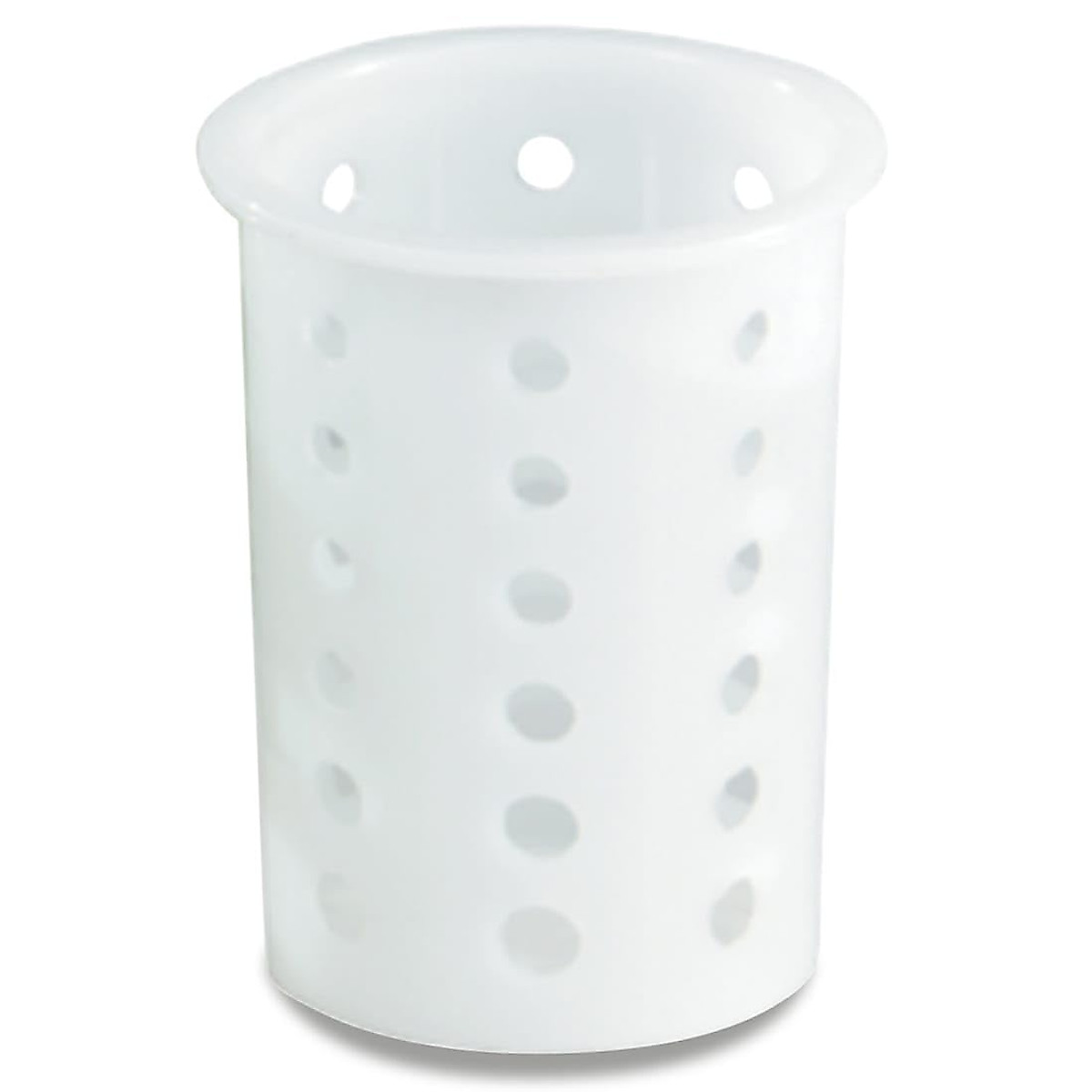 Vollrath 3-3/4" Plastic Flatware Cylinder [Set of 6]