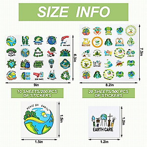 Jetec 700 Pcs Red Ribbon Week Tattoos Drug Free Stickers Set, Include 200 Pcs Red Ribbon Awareness Tattoos Temporary Tattoo 500 Pcs Say No to Drugs Sticker for School Event Anti Drug Campaign Support