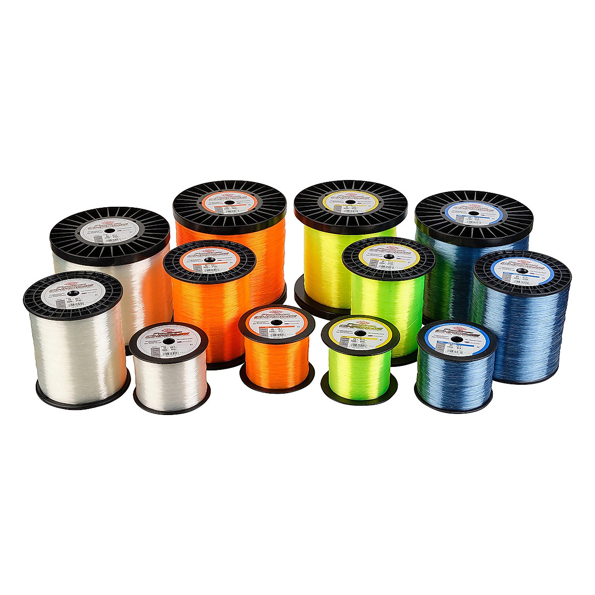 Berkley ProSpec® Chrome, Blaze Orange, 30lb | 13.6kg, 1000yd | 914m Monofilament Fishing Line, Suitable for Saltwater Environments