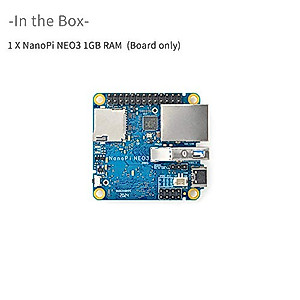 NanoPi NEO3 Rockchip RK3288 Tiny ARM Single Board Computer with 1GB RAM USB3.0,Gbps Ethernet and Unique MAC Address
