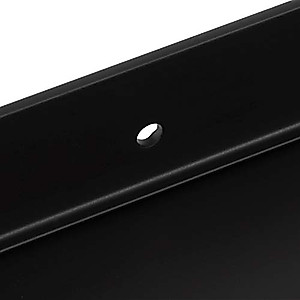 30cm Wall Mounted Bathroom Shelf, Space Aluminum Wall-Mounted Hollow Modern Simple Storage Rack Basket Kitchen Bedroom Organizer for Cosmetic Seasoning Jars (Single Layer),Rack