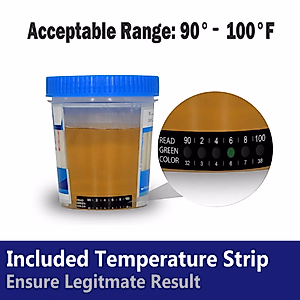 Prime Screen Multi Drug Urine Test Cup 18 Panel Kit (AMP,BAR,BUP,BZO,COC,mAMP,MDMA,MOP,MTD,OXY,PCP,TCA, ETG, FTY, TRA, K2,TRA100)-CDOA-S1185EFTKK (5)