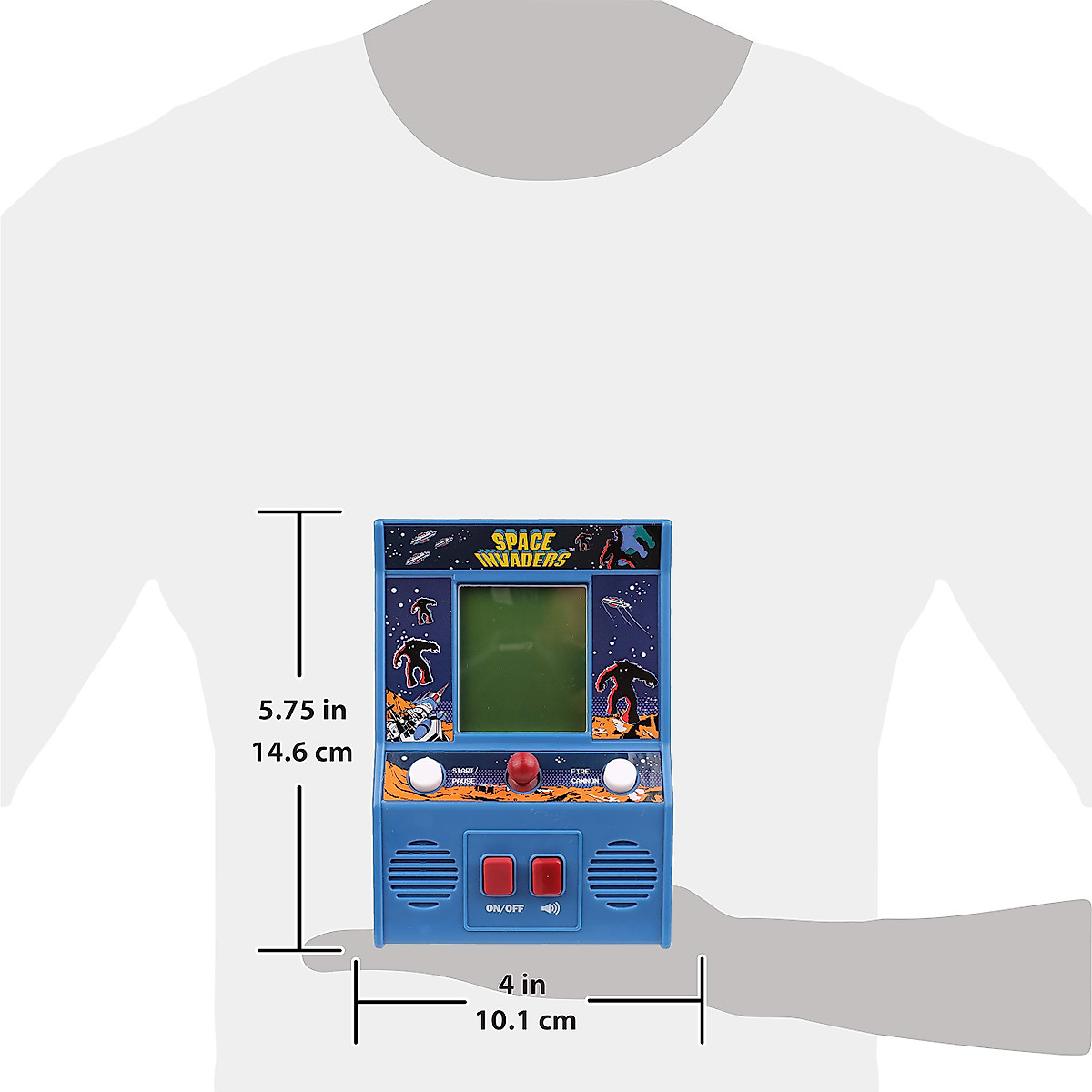 Arcade Classics - Space Invaders Retro Mini Arcade Game