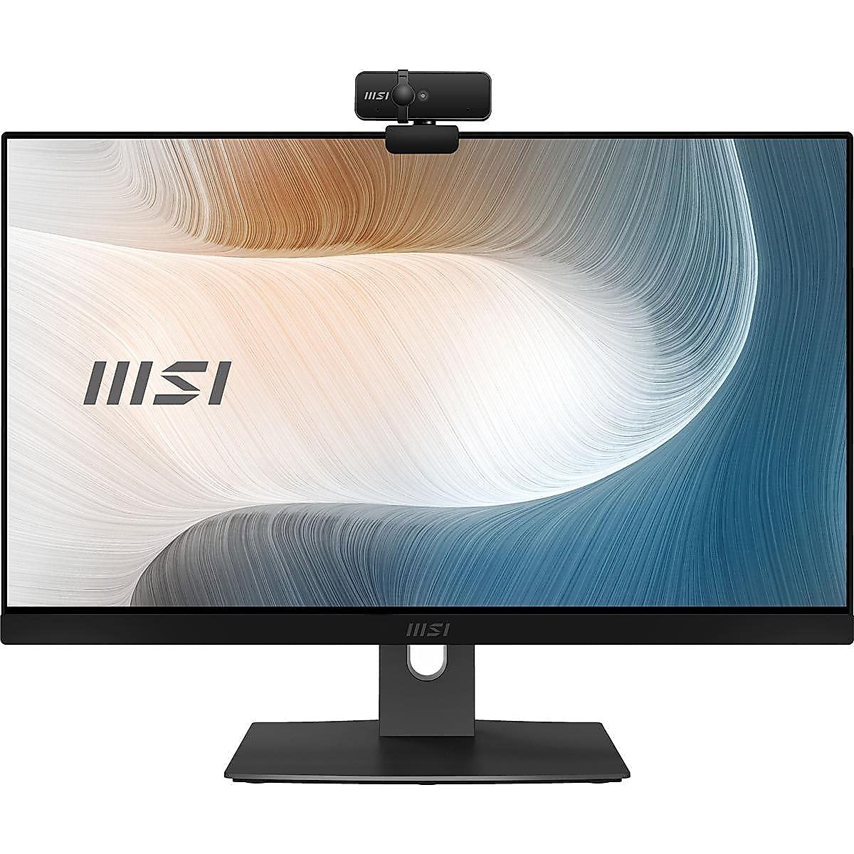 MSI Modern AM241P AIO Desktop, 23.8" FHD IPS-Grade LED, Intel Core i5-1135G7, 8GB Memory, 256GB SSD, WiFi 6, BT 5.1, Black, Windows 10 Home (11M-032US)