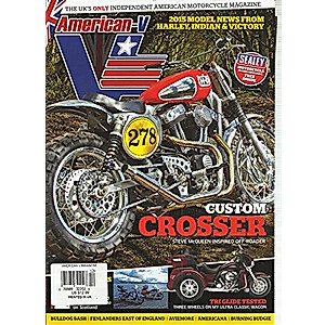 AMERICAN -V MAGAZINE, NOVEMBER/DECEMBER, 2014 (2015 MODEL NEWS FROM HARLEY.