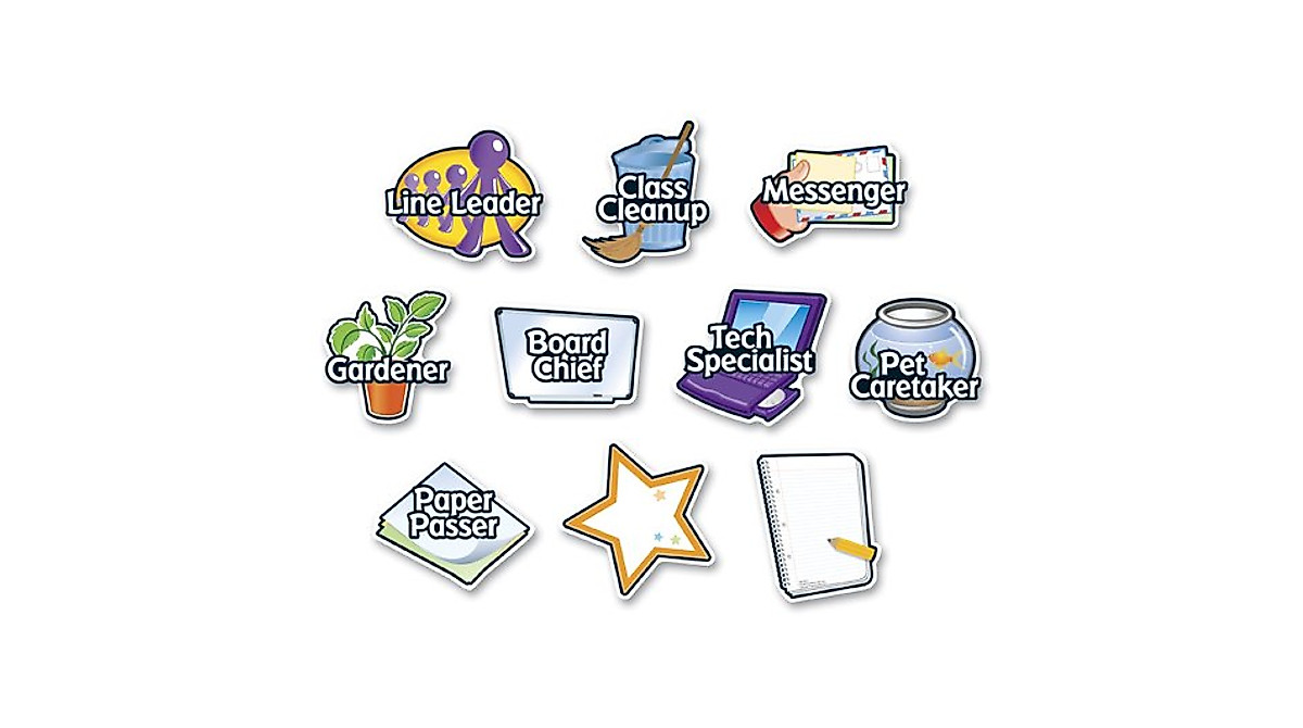 Learning Resources Magnetic Job Labels for Classroom Engagement