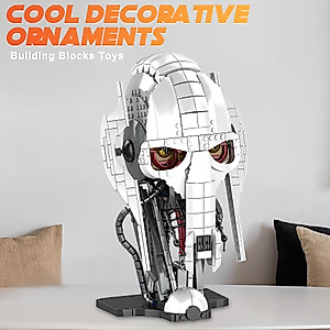 HiztoBlo General Helmet Building Set, Restore Classic Building Blocks Model, Home Ornament Decorations, for Fans and Children Present (788pcs)