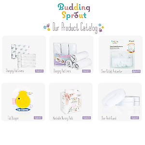 Budding Sprout Durable Strong Safety Strap Lock 6-Set for Baby Safety - for Cabinet, Drawer, Fridge, Toilet, and Furniture - 3M Adhesive Easy Install No Tools Needed