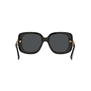 Versace Woman Sunglasses Black Frame, Dark Grey Lenses, 54MM
