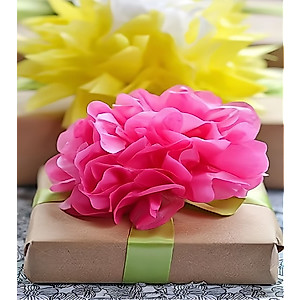 MEALIHOM 320 Pieces Art Tissue Paper Gift Wrapping Tissue Paper Tissue Paper Pom Pom Decorative Art Rainbow Tissue Paper for Art Craft Floral Birthday Party Valentine’s Day, 12 x 8.4 Inches, 32 Colors