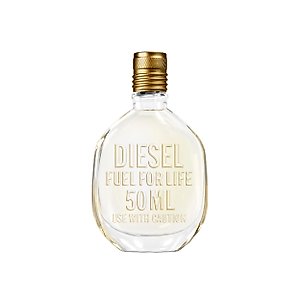Diesel Fuel For Life, Eau de Toilette for Men, Woody and Ambery Scent With Notes of Anise & Lavender, 1.7 Fl. Oz.