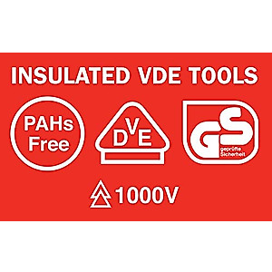 Titan 66100 18-Piece 1/4-Inch Drive VDE Insulated Socket Set