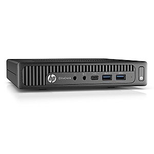 HP EliteDesk 800 G2 Desktop Mini PC, Intel Core i5 6500T 2.5Ghz, 16GB DDR4 RAM, 256GB NVMe PCIe M.2 SSD, USB Type C, Windows 10 Pro (Renewed)