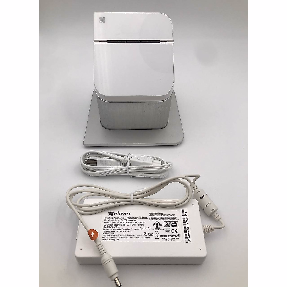 First Data Clover Clover Station 1.0 Replacement Printer (P100) - Refurbished with Power Supply