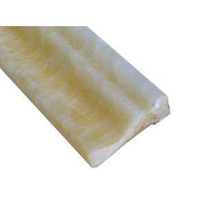 Chair Rail Honey Onyx 2X12 Marble Liner