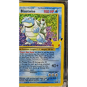Pokemon Single Card BLASTOISE Celebrations CLASSIC COLLECTION