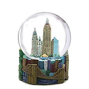 Skyline New York City Snow Globe Souvenir Figurine 80mm from NYC Snow Globes Collection