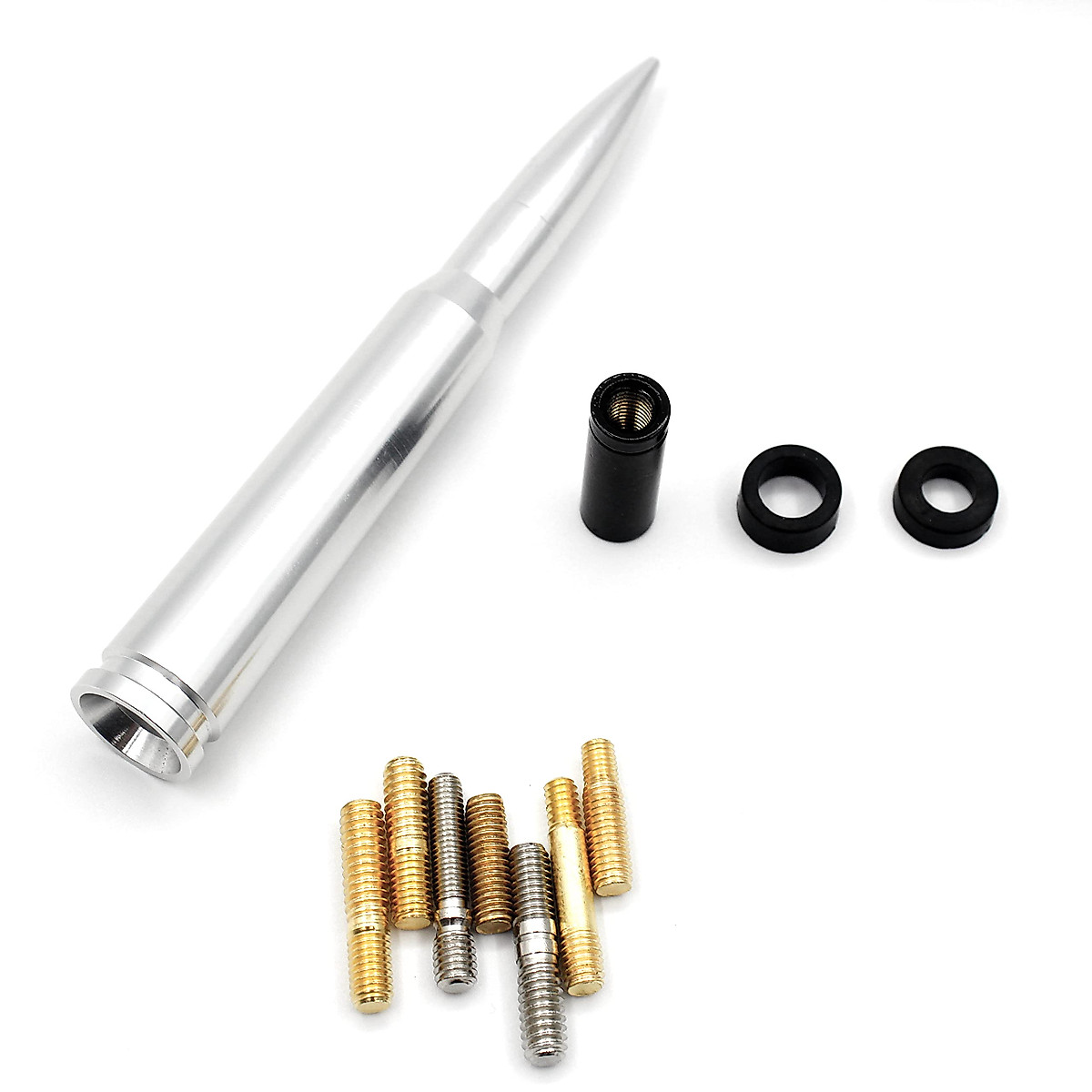 5.5 inch Bullet Car Truck Mast Vehicle Short Replacement for-Ford F Series F150 Raptor F250 F350 F450 Super Duty Ranger Explorer Dodge Pickup Trucks