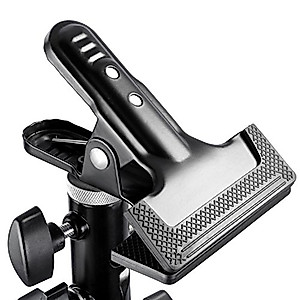 Neewer 3 Pieces Photo Studio Heavy Duty Metal Clamp Holder with 5/8-inch Tripod Light Stand Attachment for Reflector