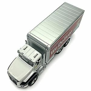 MOOKEENONE Alloy+Plastic Engineering Truck Container Car Construction Model Car Diecast Pull Back Kids Toy Vehicle