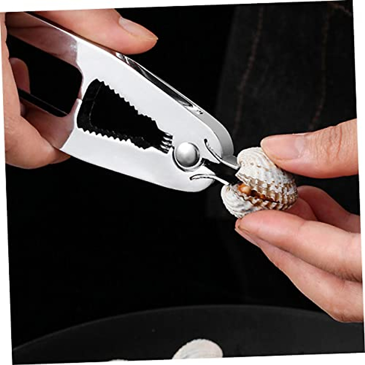 Pecan Cookies 1pc Open Venerupis Philippinarum Device Cookies Seafood Tools Walnut Opener Nutcracker Cracking Nuts Crab Crackers Kitchen Tool Household Open Too Clam Clamp