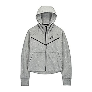 Nike Sportswear Tech Fleece Windrunner Dark Grey Heather/Black LG