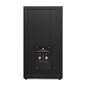 triangle - BOREA BR03 Hi-Fi Bookshelf Speakers - Power handling 100W - Output 90 dB/W/m - Versatile Music and Home Cinema - 206 x 380 x 314 mm - Black (Pair)