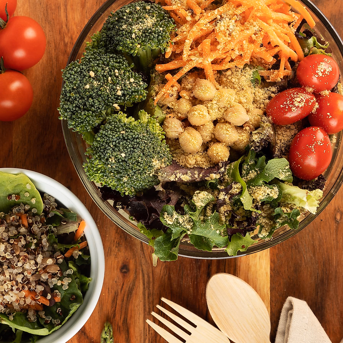 NOOCH IT! Fair Trade Dairy-Free Cashew Grated Cheeze | Vegan Parmesan ● Tasty Cheese Alternative | 4oz (Vegan "Parm", Gluten-Free)