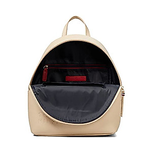 Tommy Hilfiger Bryony II Smalldome Backpack w/Hangoff Pebble PVC Fawn One Size