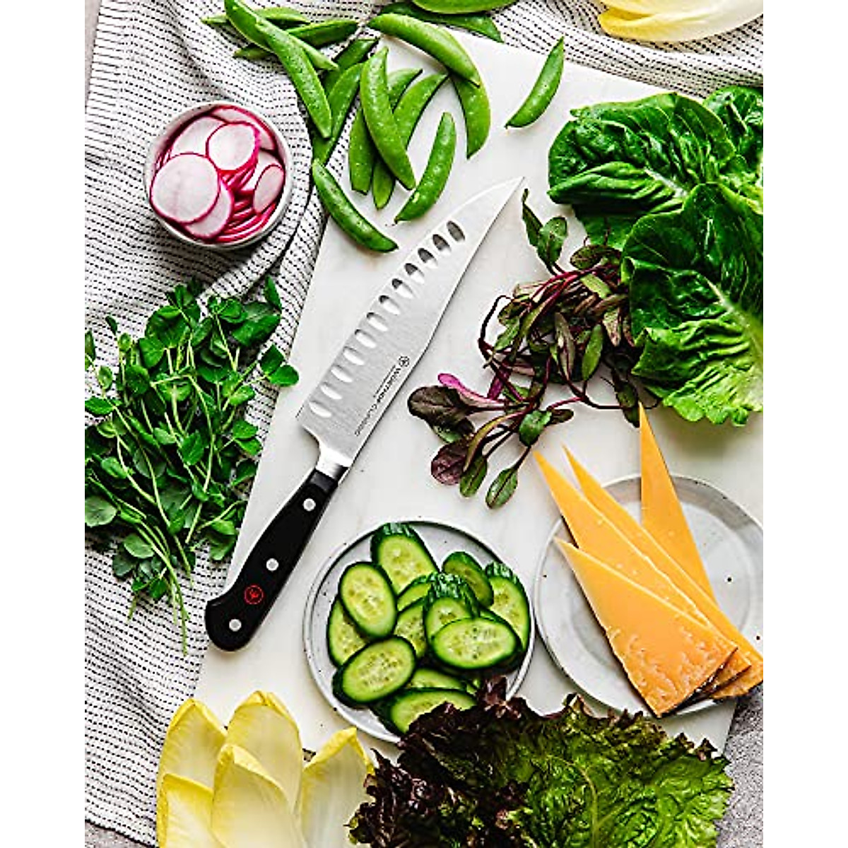 WÜSTHOF Classic 7" Craftsman Knife, Black