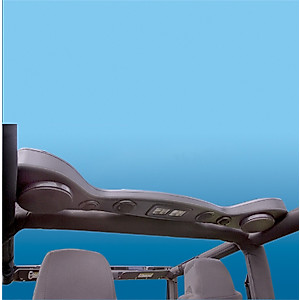 Vertically Driven 792501 6 Speaker Sound Bar Wrangler 87-02,Black