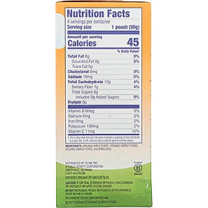 Plum Organics, Friut & Veggie Mashups, 3.17 Oz, 4 Ct