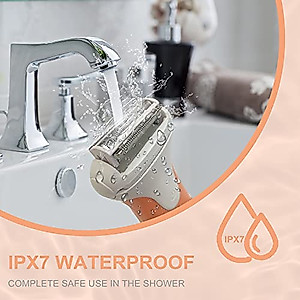 Kokoline Electric Razor for Women,Women Shaver,Facial Hair Remover,Bikini Trimmer for Pubic Hair,Body Hair Removal for Legs and Underarms,Wet &Dry Painless Cordless,N/FT2