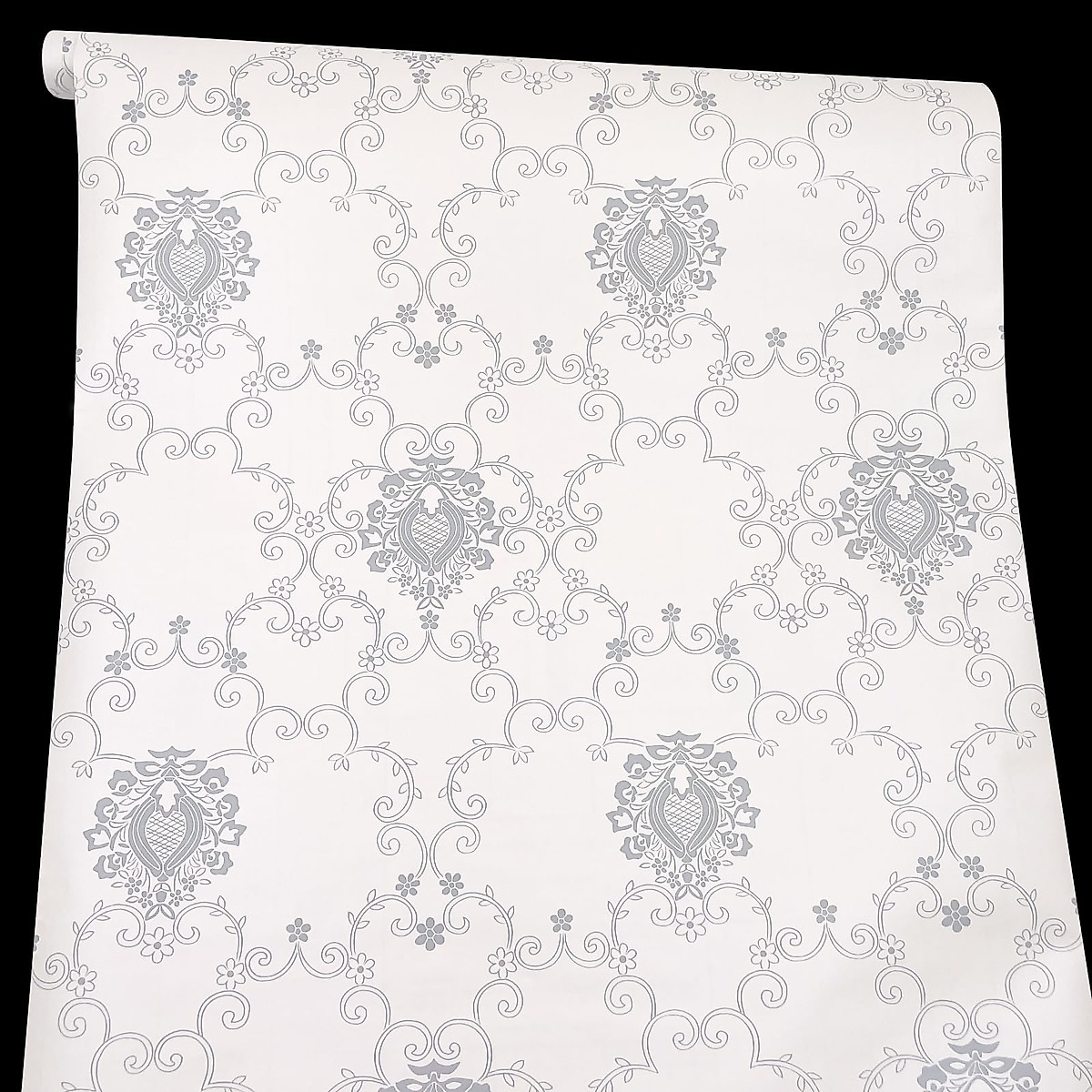 Yifely Victoria Style Self-Adhesive Shelf Drawer Liner Removable Countertops Protective Paper 45x300cm