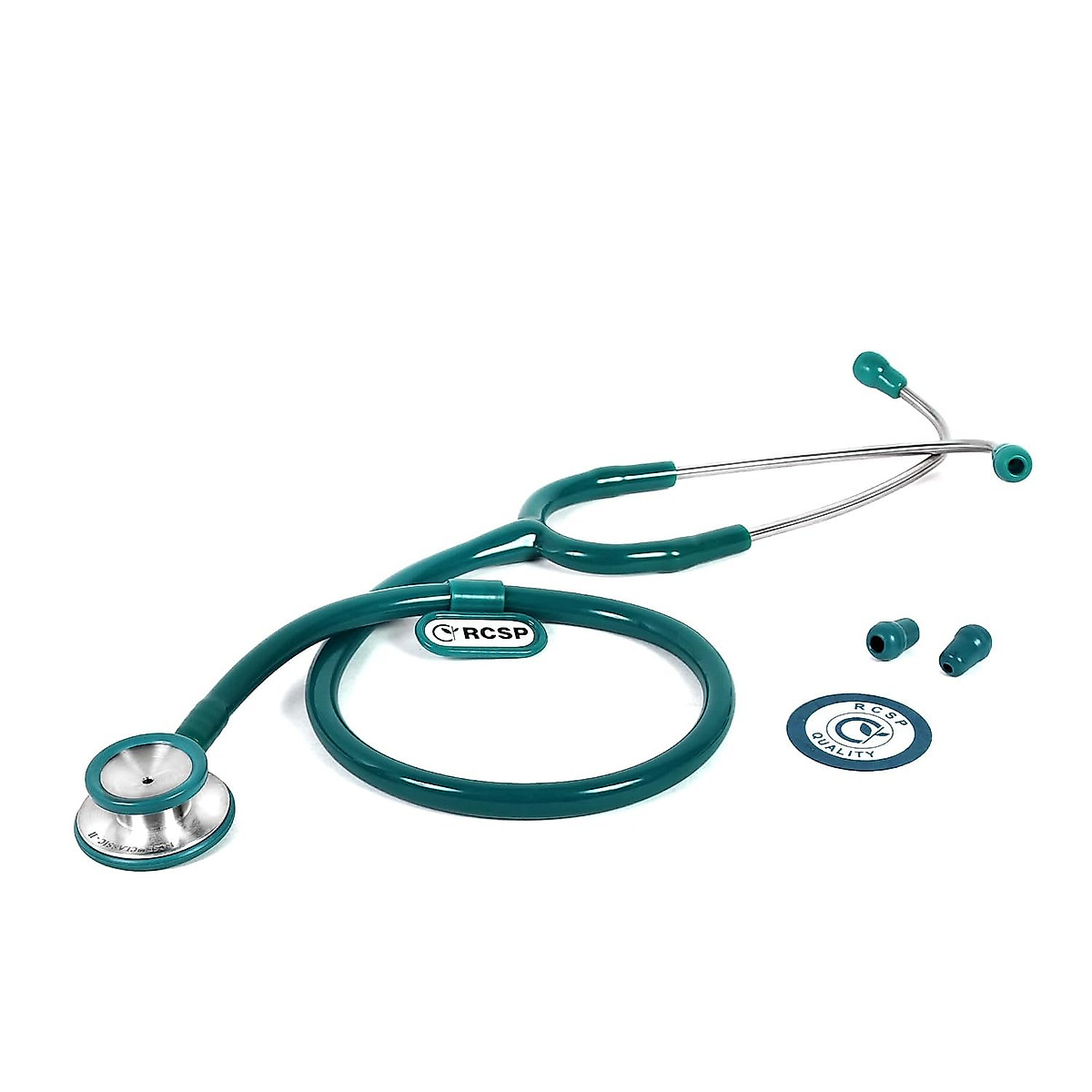 Lightweight Stethoscope for Doctors, Nurses, Students, Home Health Use, Professional Pediatric, Medical, Cardiology (Green)